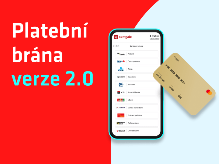Platební brána Comgate verze 2.0 | Comgate